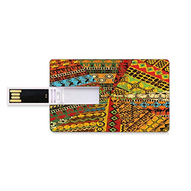 8GB USB Flash Thumb Drives African Bank Credit Card Shape Business Key ...