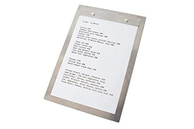 Stainless Steel Board, Wedding Menu Holder, Table Stand, Restaurant ...