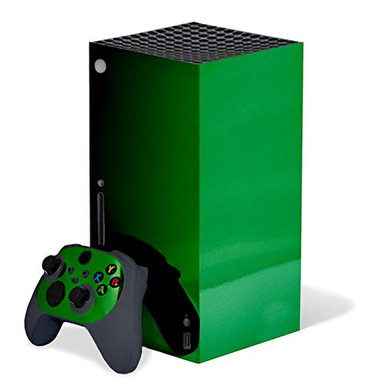 GREEN CHROME MIRROR Vinyl Decal Mod Kit for Microsoft Xbox Series X ...