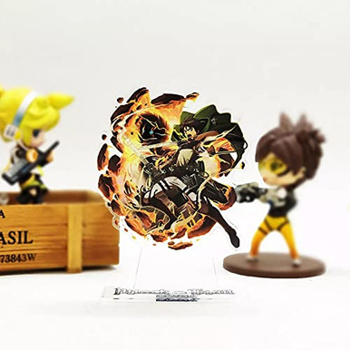 Attack On Titan Shingeki No Kyojin Eren Jaeger Acrylic Stand Figure ...