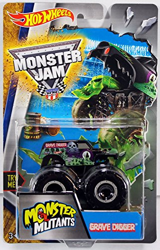 Hot Wheels Monster Jam Mutants Truck - Grave Digger - Warehousesoverstock