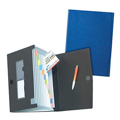 Herlitz A4 Partition Folder with 12 Partitions - Assorted Colours ...