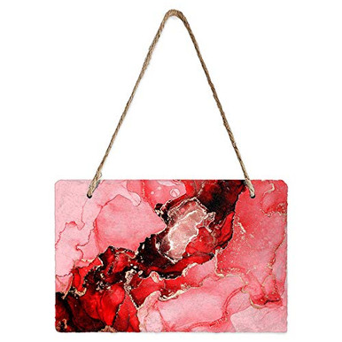 Monroda Marbling Hanging Signs, Erasable Chalkboards with Hanging ...