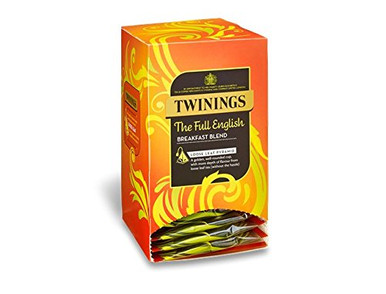 THE Full English Pyramid Bag By Twinings Tea -15 Individual Wrap ...