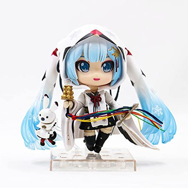 Hatsune Miku Anime Miku Snow Hatsune Red-Crowned Crane Maiden Q Version ...
