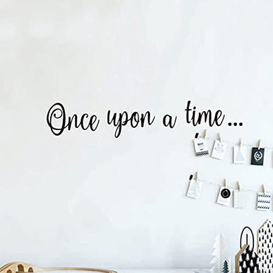Once Upon A Time Wall Sticker Children Kids Room Bedroom Wall Art ...