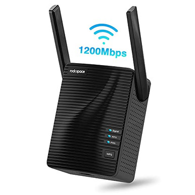 rockspace WiFi Range Extender - AC1200 Dual-Band and Double-Antennas ...