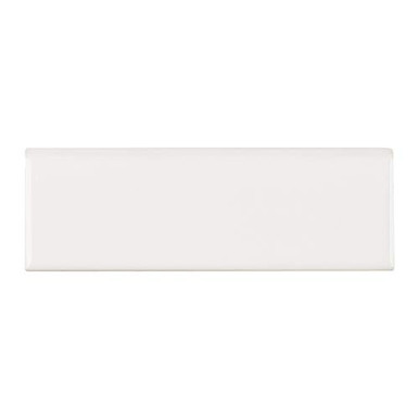 Daltile Color Wheel Classic 2X6 0190 Wall Bullnose, Arctic White ...