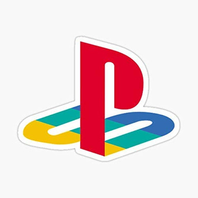 Playstation Logo Sticker Decal Graphic - Warehousesoverstock