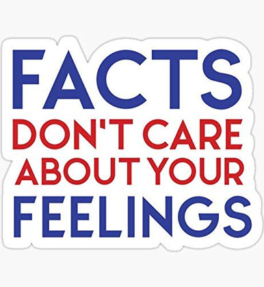 Ben Shapiro - Facts Don't Care About Your Feelings Sticker Decal ...