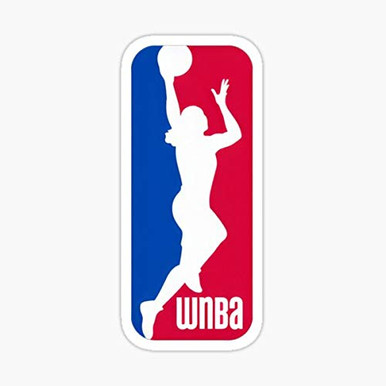 WNBA max NBA Logos Inspired Sticker - Sticker Graphic Sticks to Any ...