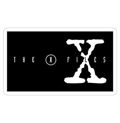 The X Files, The x Files Sticker Graphic - Die Cut Sticker, High ...