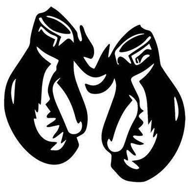 Boxing Gloves Sticker Graphic - Die Cut Sticker, High Resolution Top ...