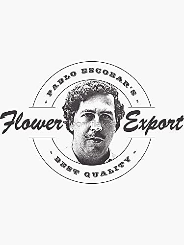 Pablo Escobar Logo - Sticker Graphic - Die Cut Sticker High Resolution ...