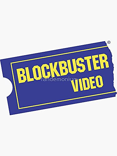 Blockbuster Video - Sticker Graphic - Die Cut Sticker High Resolution ...