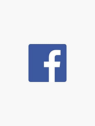 Facebook Logo - Sticker Graphic - Die Cut Sticker High Resolution Top ...