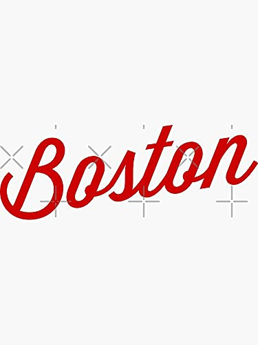 Boston - Sticker Graphic - Die Cut Sticker High Resolution Top Grade ...