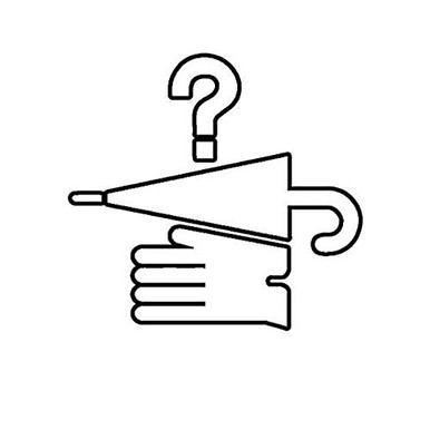 Lost and Found Icon Symbol 1 - Sticker Graphic - Auto, Wall, Laptop ...