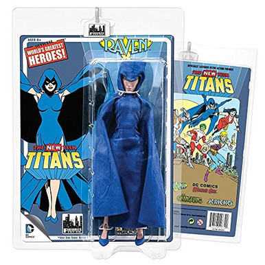 The New Teen Titans Retro 8 Inch Action Figures Series 1: Raven by DC ...