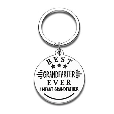 Funny Grandfather Keychain Fathers Day Christmas Gag Gifts for Papa ...