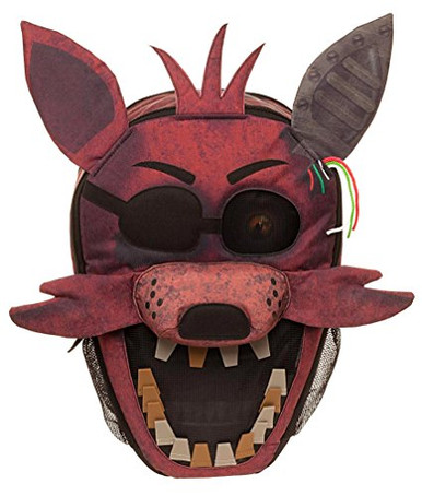 Five Nights at Freddy's 3D Foxy Big Face Backpack - Warehousesoverstock
