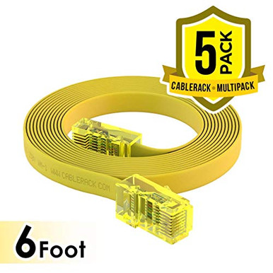 CableRack 6ft Rollover Console Cable RJ45 to RJ45 Male for Cisco 72 ...