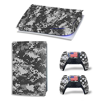 PS5 Console Skin and PS5 Controller Skins Set, Playstation 5 Skin Wrap ...