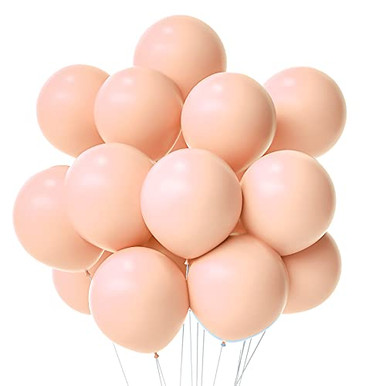 Pastel Orange Balloons Peach Balloons 12 Inch 50 Pcs Orange Balloons ...