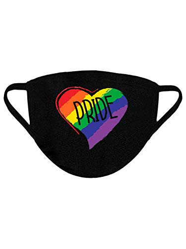 Gay Pride Mask LGBT Face Mask Reusable Mask Cloth Face Mask Washable ...
