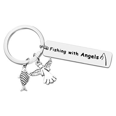 Father's Day Gift Dad Memorial Keychain Loss of Dad Grandfather Jewelry ...