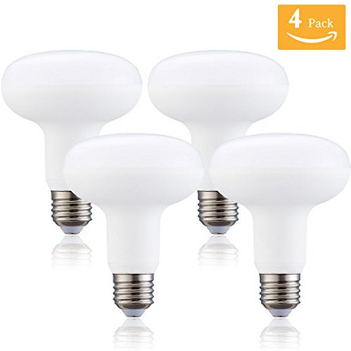4 Pack-12 Watt R30/BR30 LED Light Bulb(100 Watt Equivalent),R30 - E26 ...