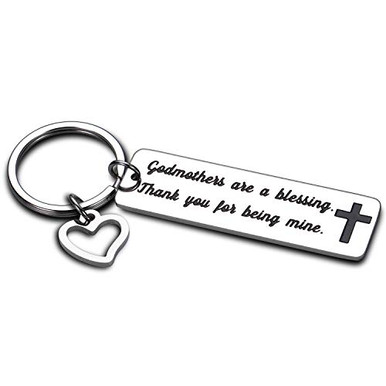 Godmother Gifts Keychains for God mother Godparent Women Her from ...