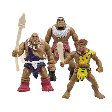3 Pcs Indians Figurine Plastic Action Figure Tribal Native American ...