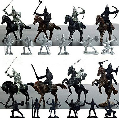 WUSIO Kids Toy Plastic Military Playset Toy Figures Warriors Soldiers ...