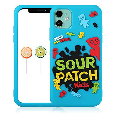 Coralogo Blue Sour Kid Case for iPhone 12 Pro Max Cartoon Funny Kawaii ...