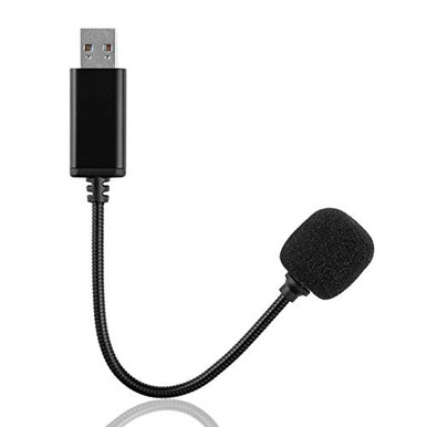 Computer Mini Microphone for Zoom Meeting, USB Gooseneck Mic Compatible ...