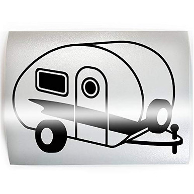 Teardrop Trailer - PICK COLOR and SIZE - RV Camper Vinyl Decal Sticker ...