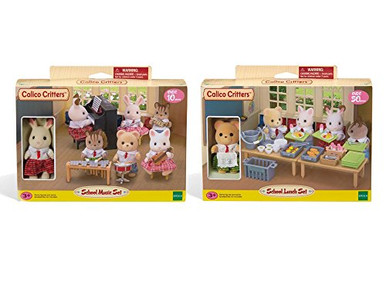 Calico Critters School Music Set bundled with Calico Critters School ...