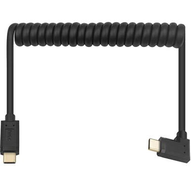 Poyiccot Coiled USB C to USB C Cable, Coild USB Type C Cable 3A Fast ...