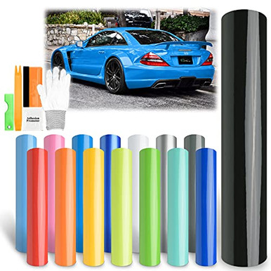 EZAUTOWRAP Free Tool Kit Red Gloss Glossy Car Vinyl Wrap Sticker Decal ...
