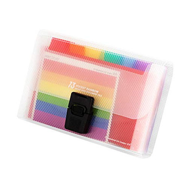 Xiedeai Folders Expanding Files Wallets - 13 Pockets Portable File ...