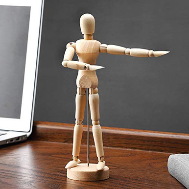 Model, Human Body Model Art Figure Model Art Model Wooden Model, for ...