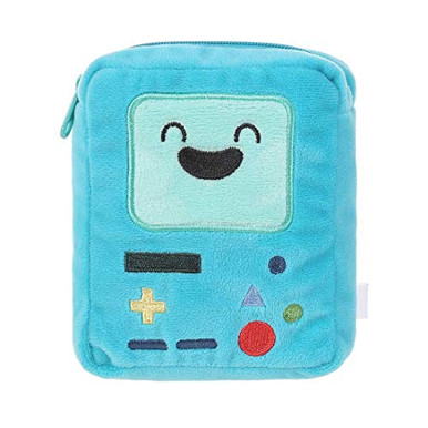 MINISO Adventure Time Coin Purse with Zipper Soft Mini Wallet Small Key ...