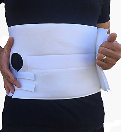 Alpha Medical Stoma Support Ostomy Hernia Belt for Colostomy Bag ...