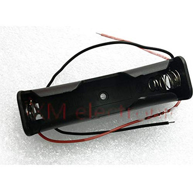 GalaxyElec 18650 Battery Li-ion 3.7V Clip Battery Holder Box Case Black ...