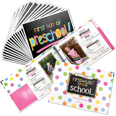 School Memory Book Keepsake Album for Kids Memories with Pockets Every ...