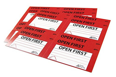 Order Your Life Color Coded Moving Labels -Open First Red- - Large ...