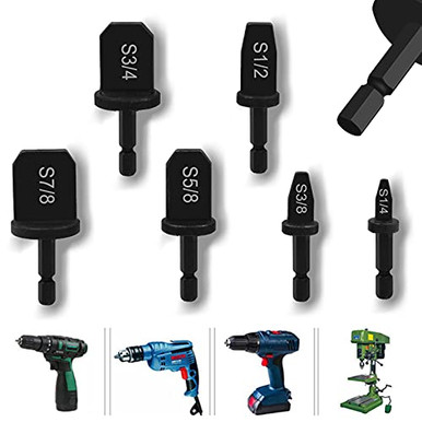 Swaging Tool Drill Bit Set, Copper Pipe Swage Tool Hand Drill Bit ...