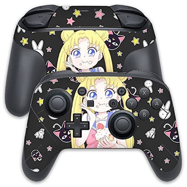 BelugaDesign Moon Switch Pro Controller Skin - Cute Kawaii Anime ...