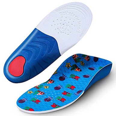 Kids Insoles, Kids Shoe Inserts, Arch Support Orthotic Inserts for Flat ...